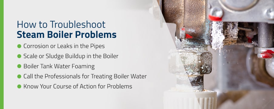 Common Steam Boiler Problems & How to Troubleshoot Repairs