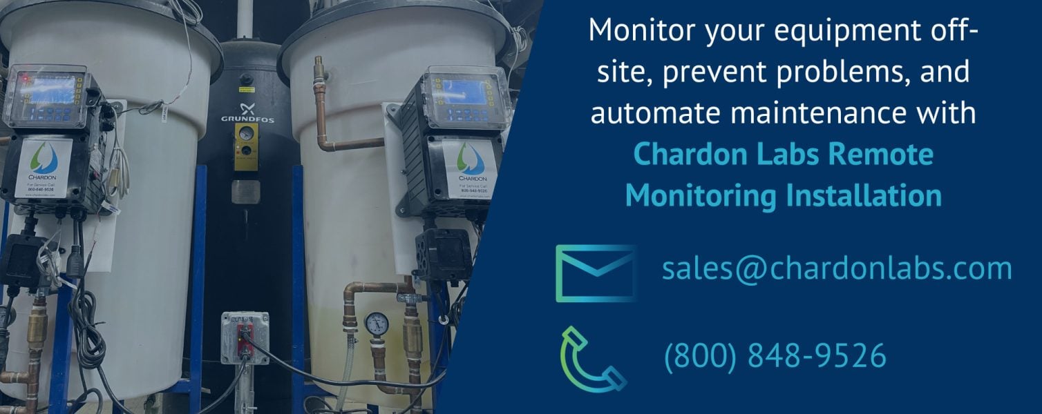 Remote Monitoring Water Treatment Systems | Chardon Labs