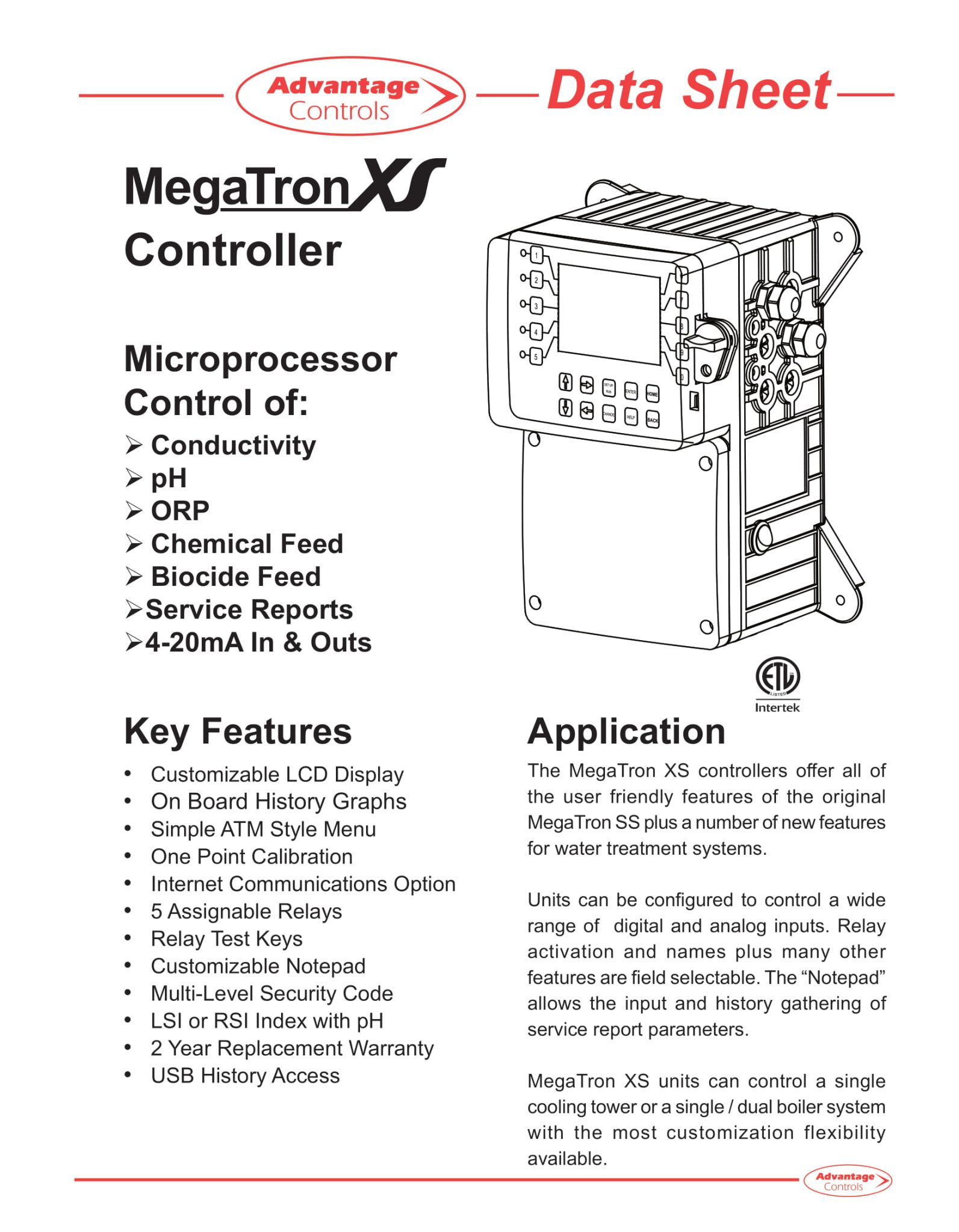 Conductivity Controllers for Cooling Towers | Chardon