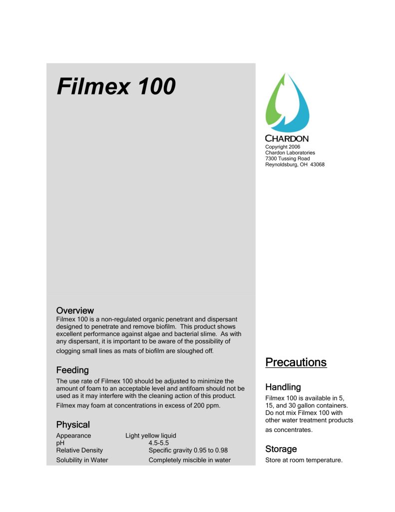 Non-Oxidizing Biocides For Cooling Towers | Chardon Labs