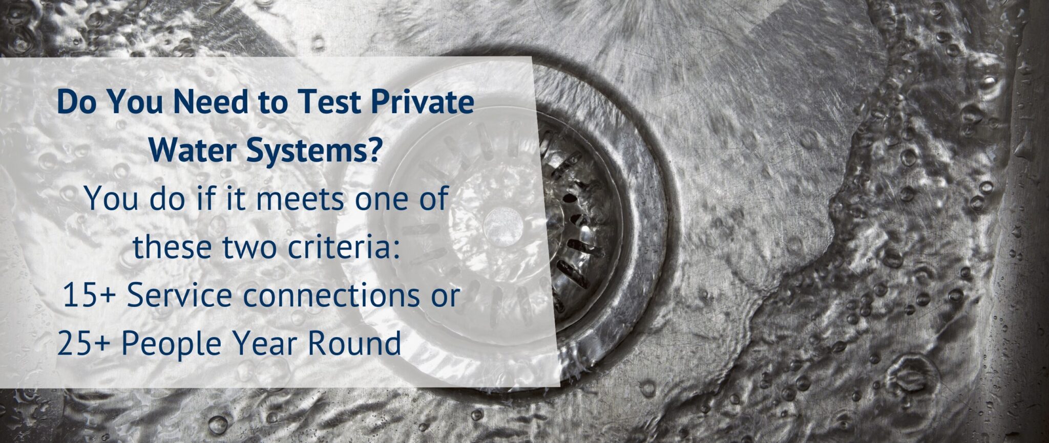 New GSA Water Testing Requirements - Chardon