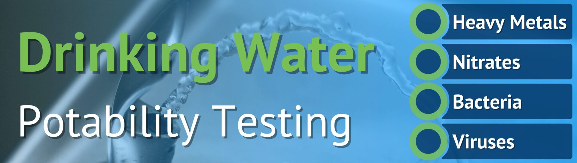 Drinking Water Potability Testing - Chardon Labs